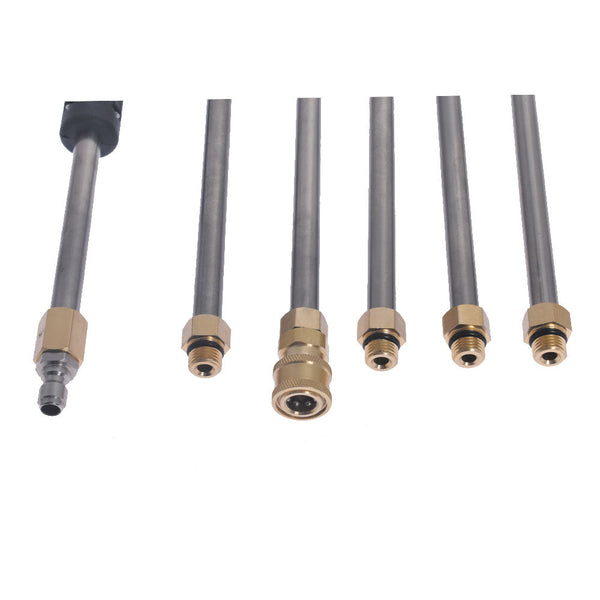 Netuera 5 Nozzle Tips Washer Extension Wand 4000 PSI Pressure 8ft Repl